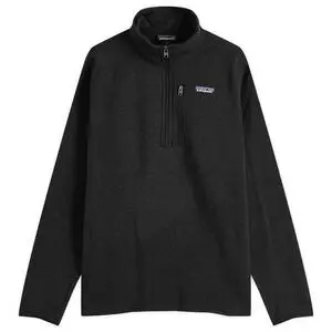 Patagonia Better Sweater 1/4 Zip Jacket - Black