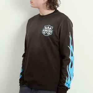Amiri Eagle Flames Long Sleeve T-shirt
