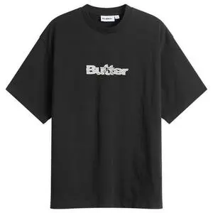BUTTER GOODS Smashed Logo T-shirt - Black