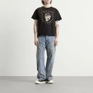 THUG CLUB Graphic Logo T-shirt