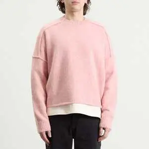 ABOUT:BLANK Exposed Mock Neck Jumper - Pink