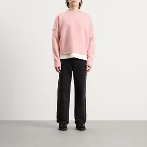 ABOUT:BLANK Exposed Mock Neck Jumper - Pink