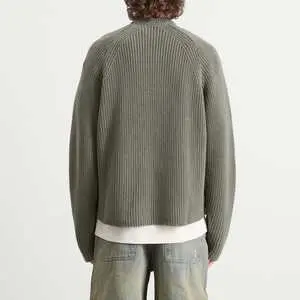 ABOUT:BLANK Rib Mock Neck Crew