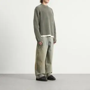 ABOUT:BLANK Rib Mock Neck Crew