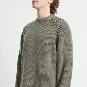 ABOUT:BLANK Rib Mock Neck Crew