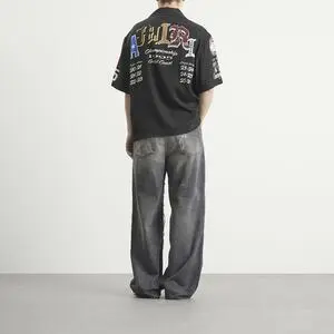 Amiri Varsity Patch Camp Shirt