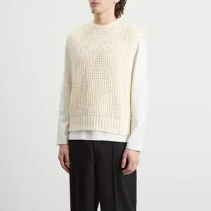 ABOUT:BLANK Moss Stitch Knitted Vest