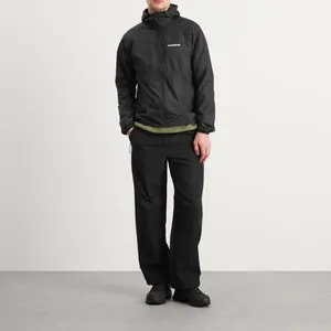 MONTBELL Wind Blast Hooded Jacket - Black