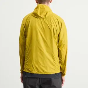 MONTBELL Wind Blast Hooded Jacket - Yellow