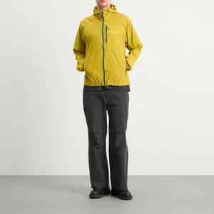 MONTBELL Wind Blast Hooded Jacket - Yellow