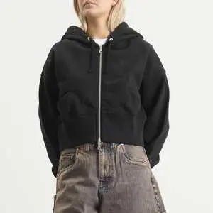DIME Cropped Zip Hoodie