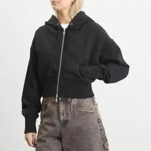 DIME Cropped Zip Hoodie