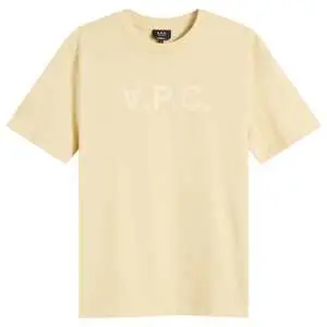A.p.c. V.p.c. Logo T-shirt - Yellow