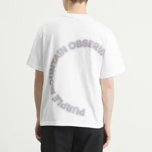 PURPLE MOUNTAIN OBSERVATORY Orbital T-shirt - White