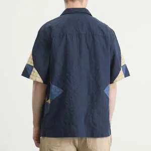 A.p.c. Patchwork Shirt Jacket
