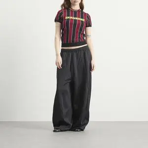 Martine Rose Logo Tight T-shirt - Red/black