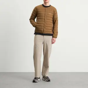 MONTBELL Superior Down Round Neck Jacket - Tan