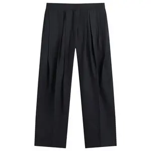 JIL SANDER Pleated Trousers - Navy