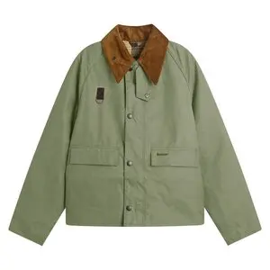 Barbour Spey Wax Jacket - Light Moss