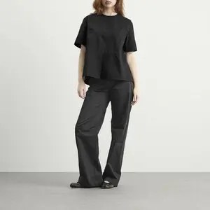 JIL SANDER Pleat Back Formal Top