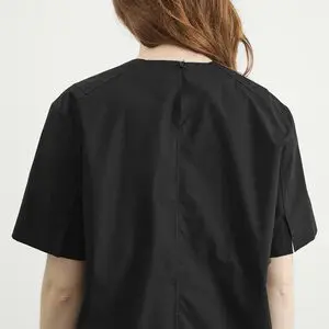 JIL SANDER Pleat Back Formal Top