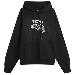 KARMA8A Chalk Logo Hoodie - Black