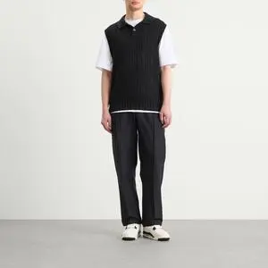 JORDAN Cable Knit Golf Vest
