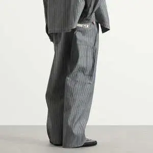 APPLIED ART FORMS Herringbone Contruction Pants
