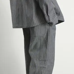 APPLIED ART FORMS Herringbone Contruction Pants