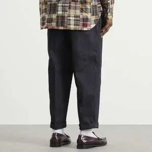 BEAMS 2 Pleat Denim Trousers