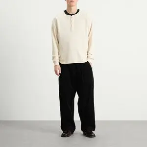 LES TIEN Thermal Baseball Henley