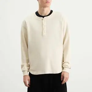 LES TIEN Thermal Baseball Henley