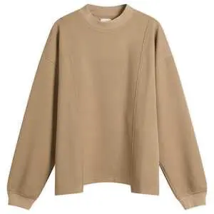 GANDER Waffle Long Sleeve Top - Walnut