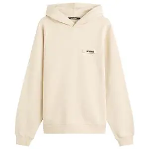 Jacquemus Gros Grain Hoodie - Beige