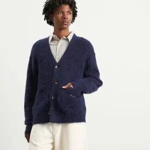BOUND Parker Alpaca Cardigan - Navy