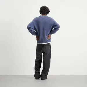 BOUND Acid Wash Half Zip Pullover