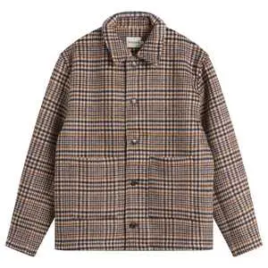 BOUND Wool Button Jacket - Barton Check