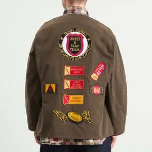 Needles Waxed Cloth Shooting Jacket In | Size: | Cotton/polyester/nylon | End Clothing
