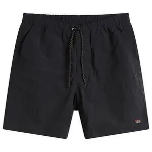 NANGA Nylon Tusser Easy Shorts - Black