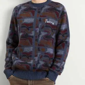 PARRA Repeat Ftp Booster Knit Jumper
