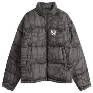 PARRA Broken Ftp Puffer Jacket - Black