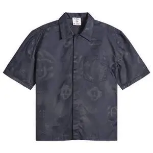 Casablanca Monogram Shirt In | Size: | 100% Polyamide | End Clothing - Navy