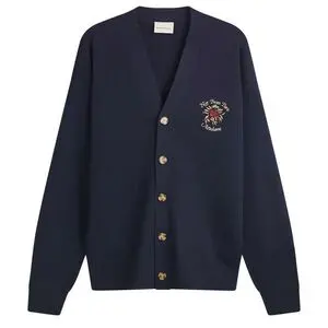 Drole De Monsieur Embroidered Cardigans For Men