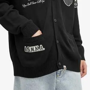 A BATHING APE Knitted Cardigan