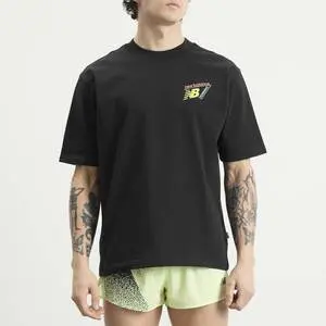 NEW BALANCE Classic Tri-logo Heat Map T-shirt