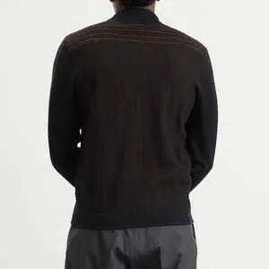PERCIVAL Appendix Long Sleeve Knitted Shirt