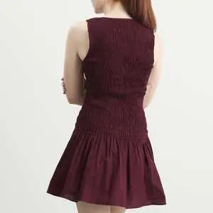 Faithfull The Brand Palomar Mini Dress - Mulberry