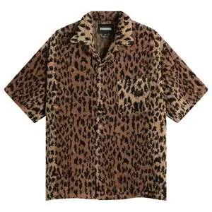 NEIGHBORHOOD X Hippopotamus Terry Cloth Shirt - Leopard