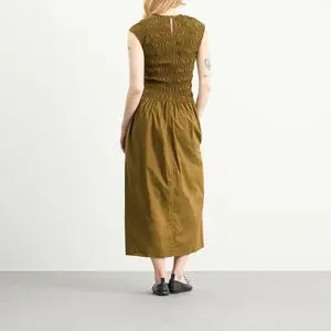 Faithfull The Brand Ale Maxi Dress - Olive