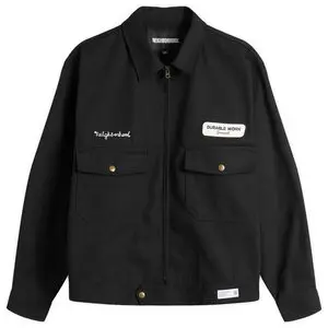 NEIGHBORHOOD Zip Work Jacket - Black